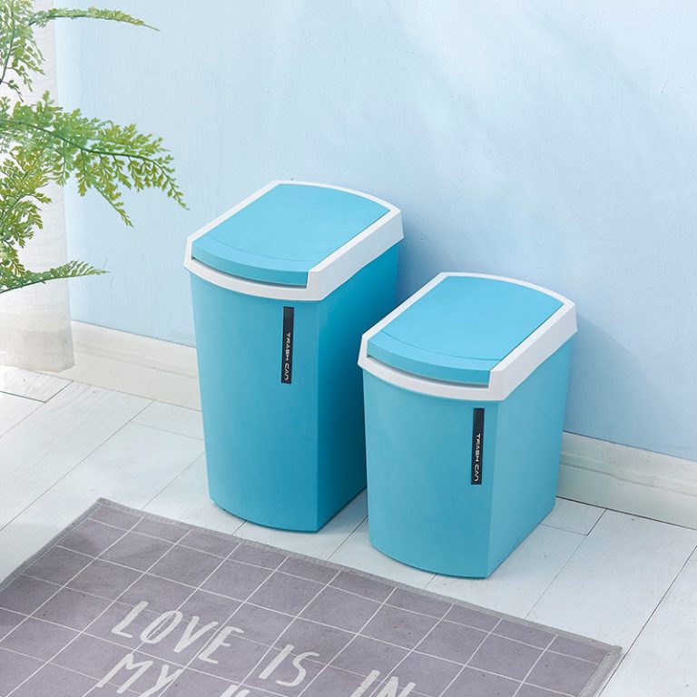 Bathroom covered trash can | Plastic Bucket Manufacturers