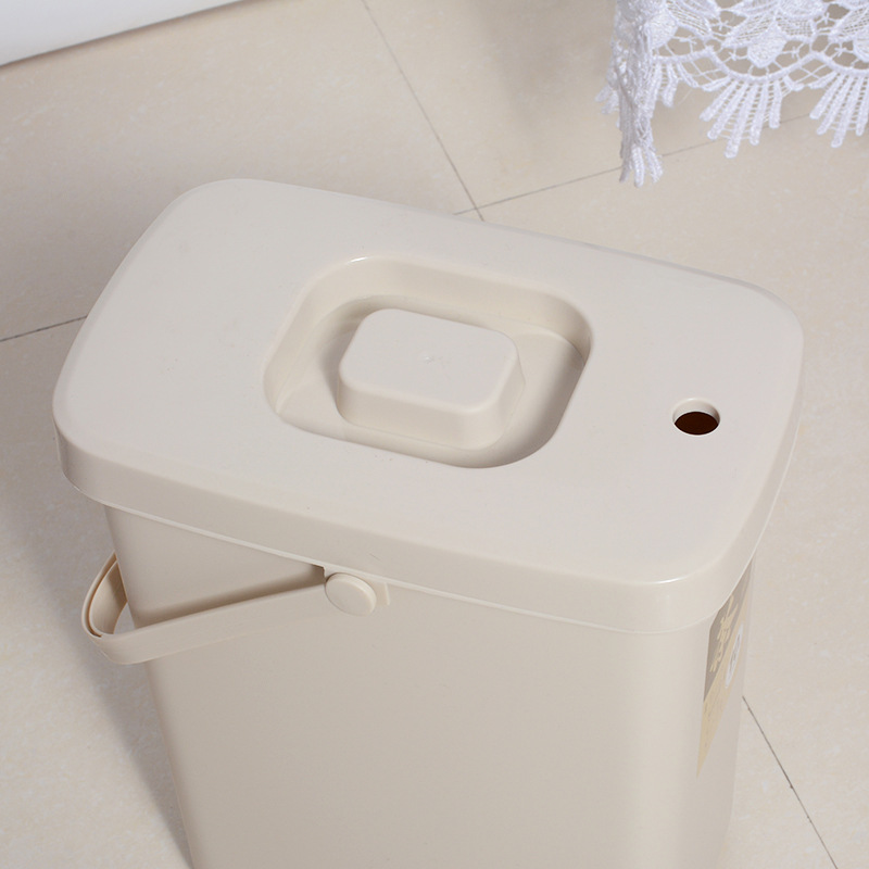 Thick plastic hand-held tea residue tea bucket - Plastic Bucket ...
